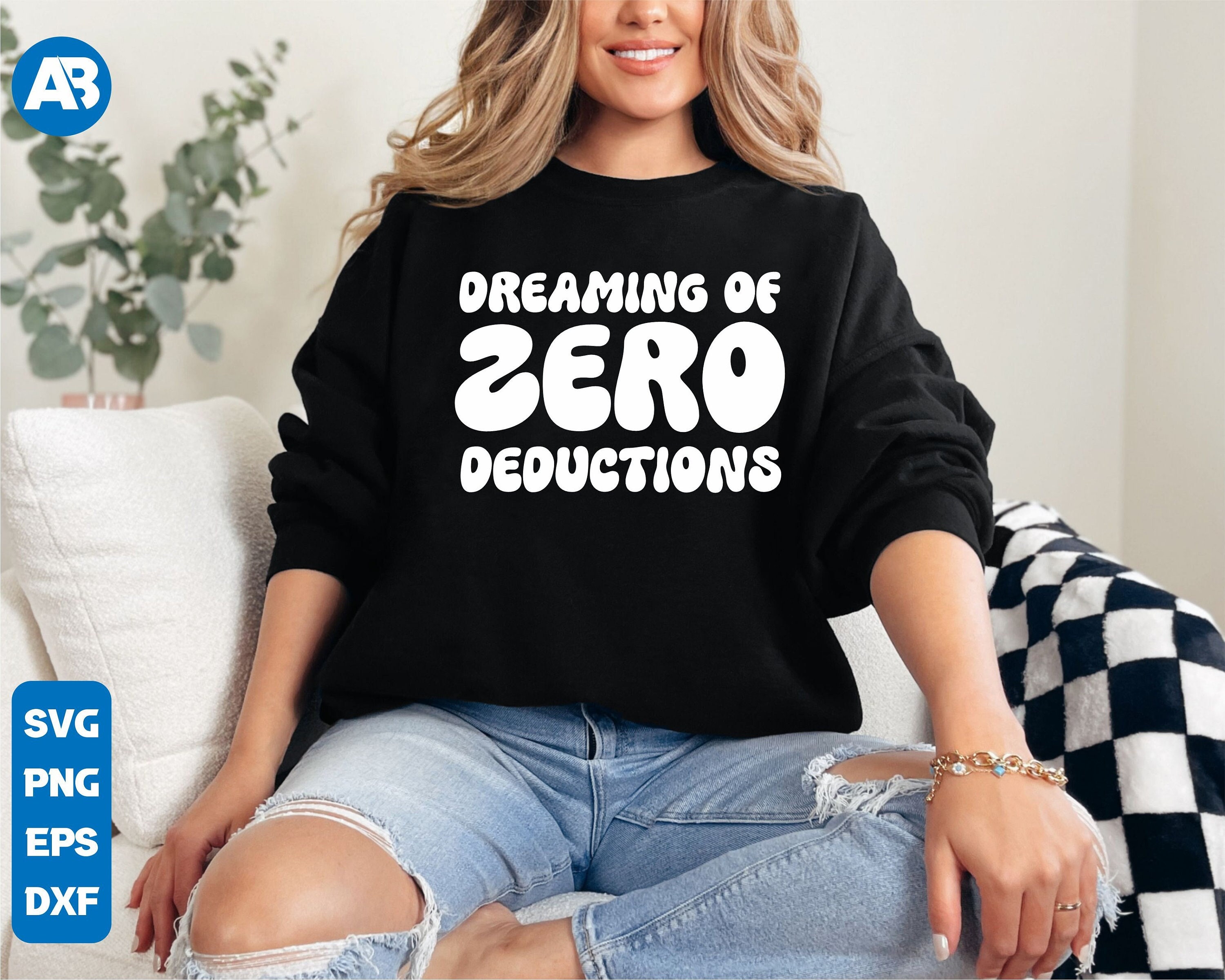 Dreaming of Zero Deductions SVG, Cheer SVG PNG, Hit Zero Svg, Zero ...