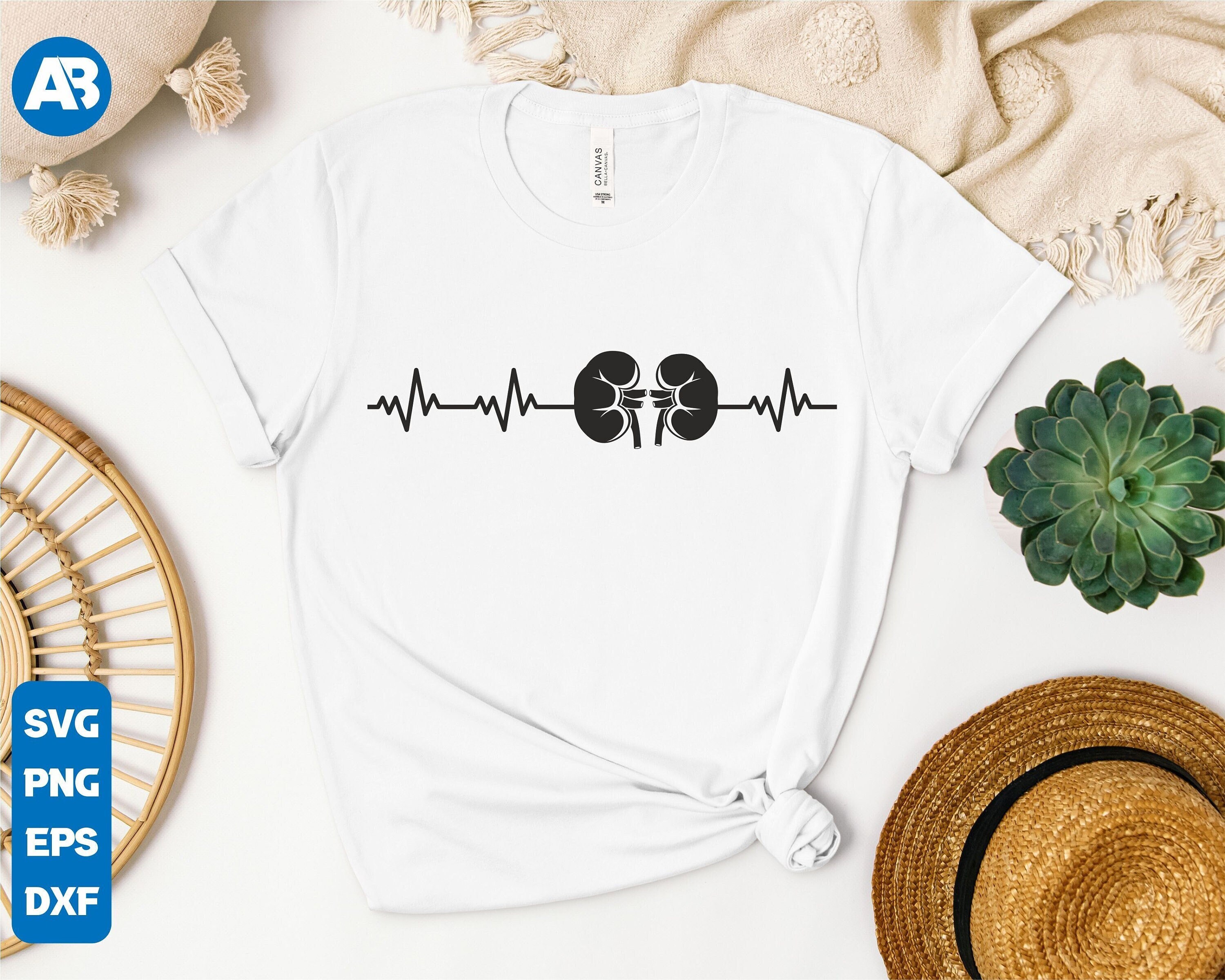Kidney Heartbeat Svg, Kidney Svg, Dialysis Tech, Kidney Disease ...