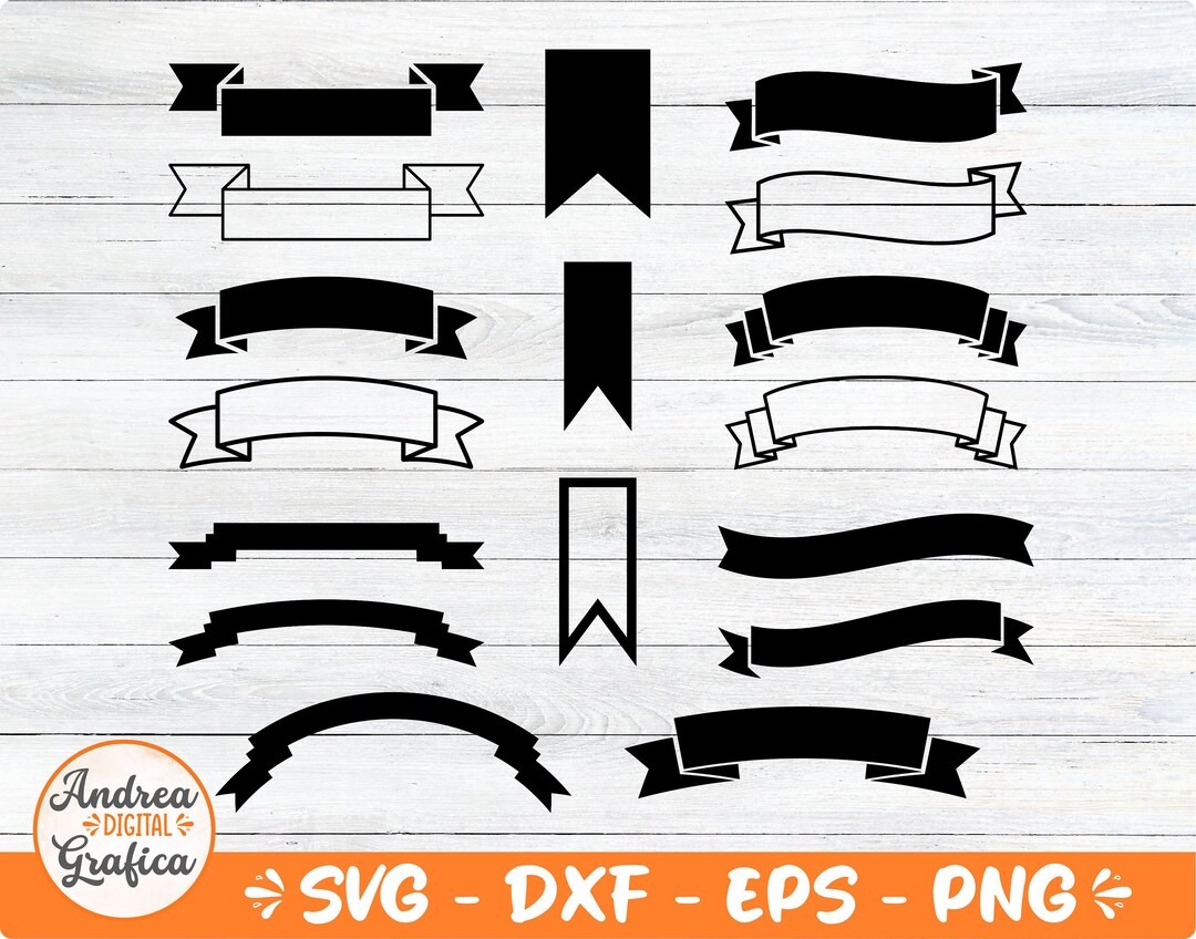 Banner Svg Banner Png Banner Clipart SVG Lint Label - Etsy België