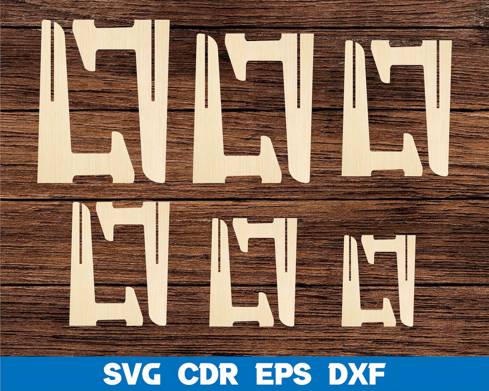 6 Sizes Laser Cut Easel Holder, Easel Stand Svg, Plate Holder, Photo ...