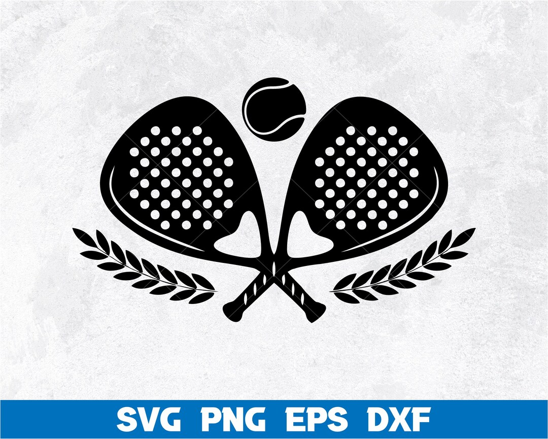 Padel tenis en formato SVG, Padel Tennis Racket Clipart SVG vector ...