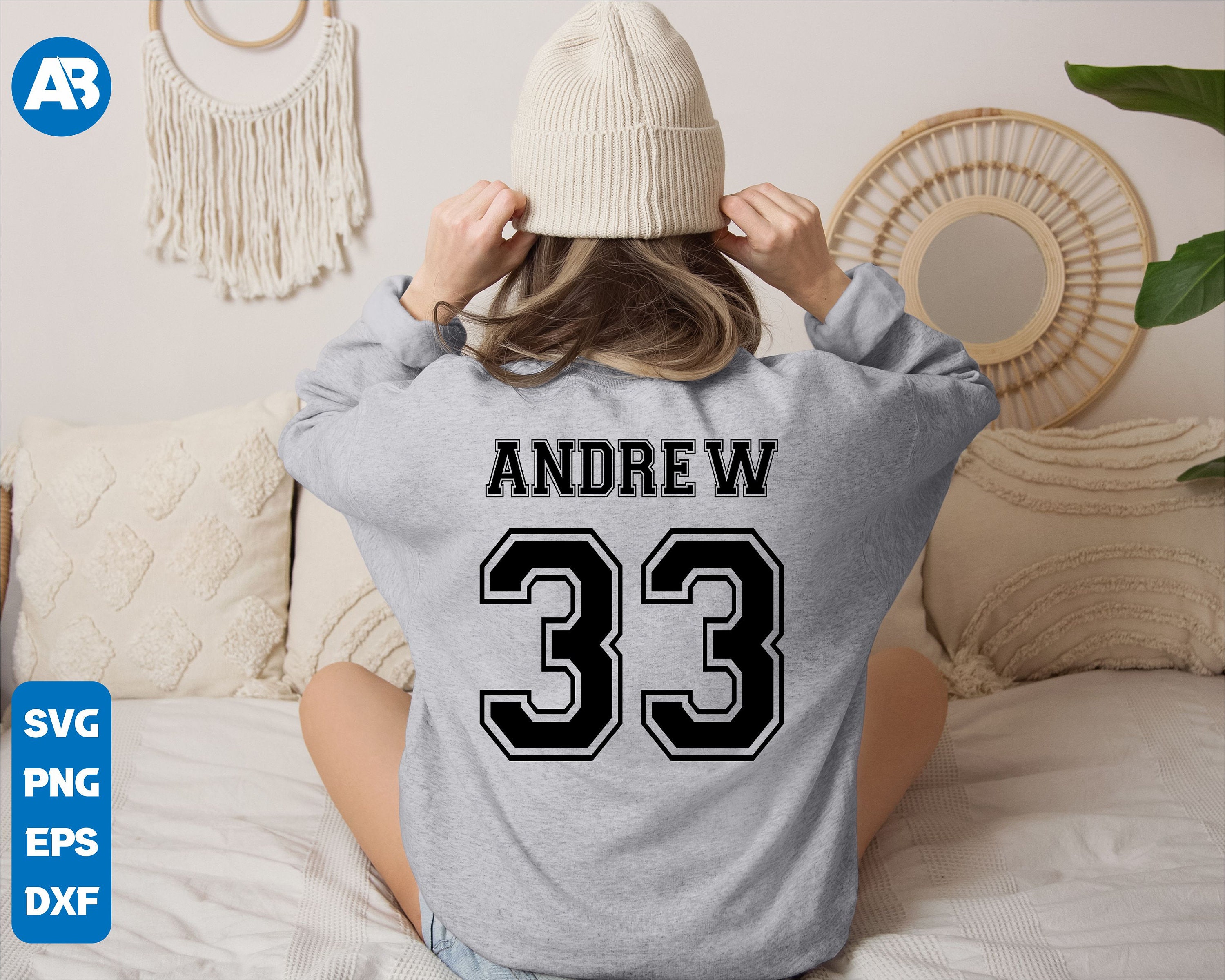Custom Jersey Name Svg, Custom Jersey Number Svg, Jersey Name Svg ...