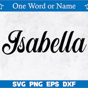 Custom Name SVG, Custom Name Calligraphy, Birthday Name Svg, Custom ...