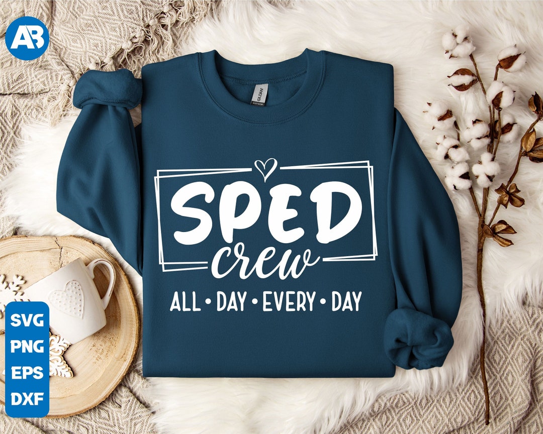Sped Crew SVG PNG, Back to School Svg, Sped Svg, Autism Svg, Special Ed ...