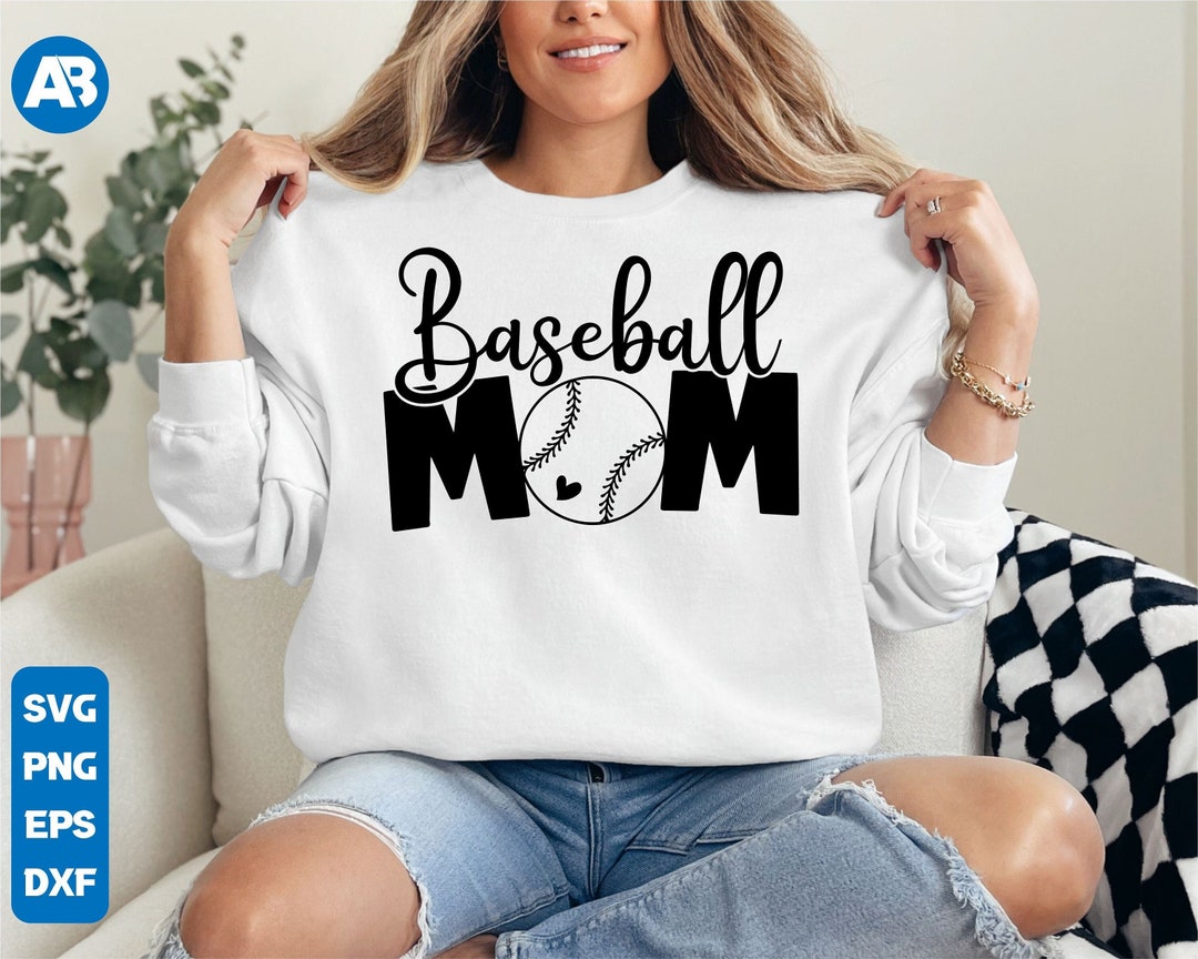 Baseball Mom Svg, Baseball Mama Shirt Svg, Baseball Svg, Mom Svg, Love ...