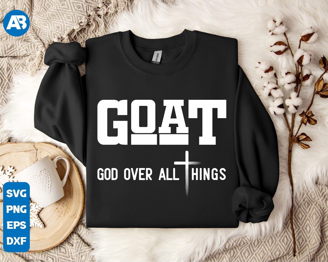 CABRA Dios sobre todas las cosas SVG, Cabra SVG, Iglesia svg, Dios svg ...