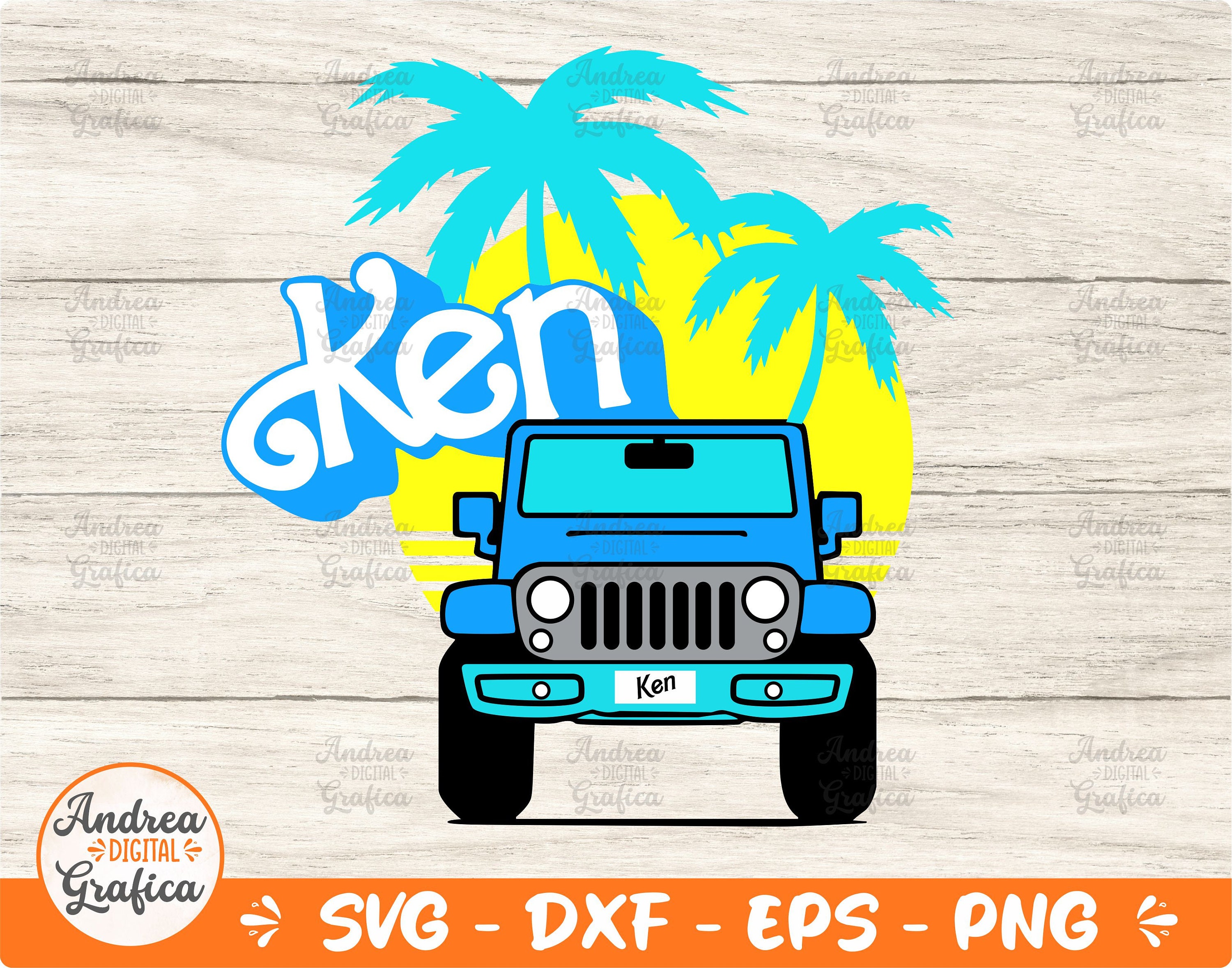 Ken Svg Ken Offroad 4x4 Svg Barb Car Svg Ken Barb Svg - Etsy México