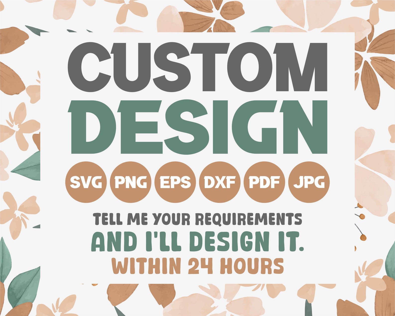 Custom SVG Design, Custom Name Svg, Custom Listing, Svg Conversion ...