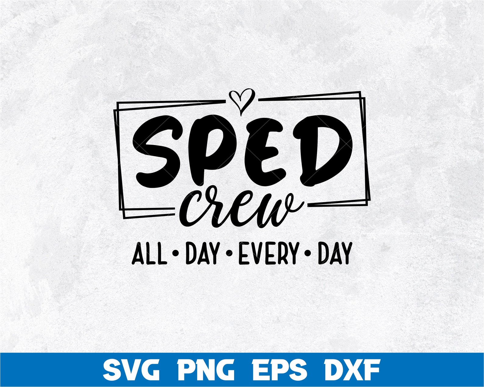 Sped Crew SVG PNG, Back to School Svg, Sped Svg, Autism Svg, Special Ed ...