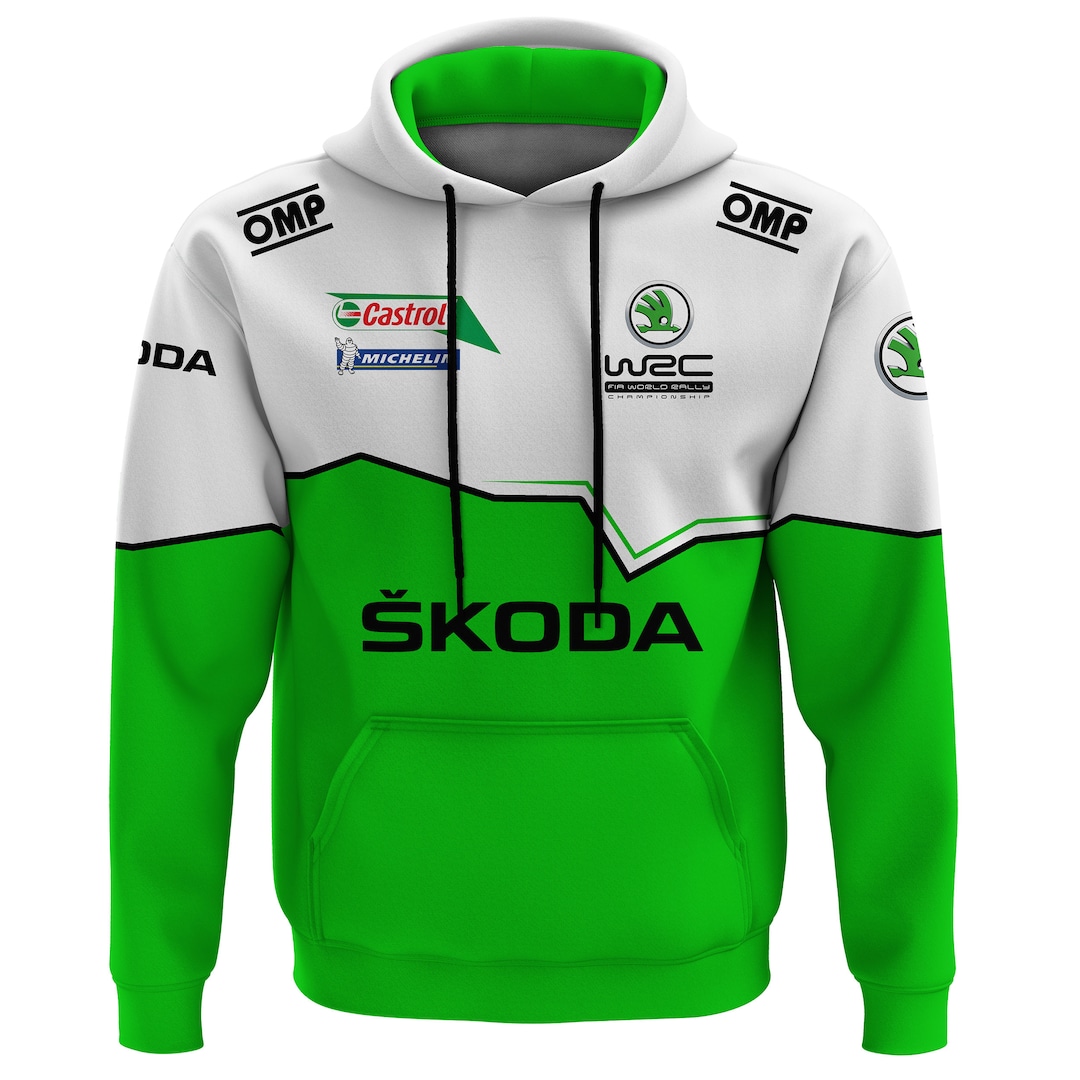 3D Printed All-over SKODA MOTORS Sweatshirt Hoodie Custom - Etsy