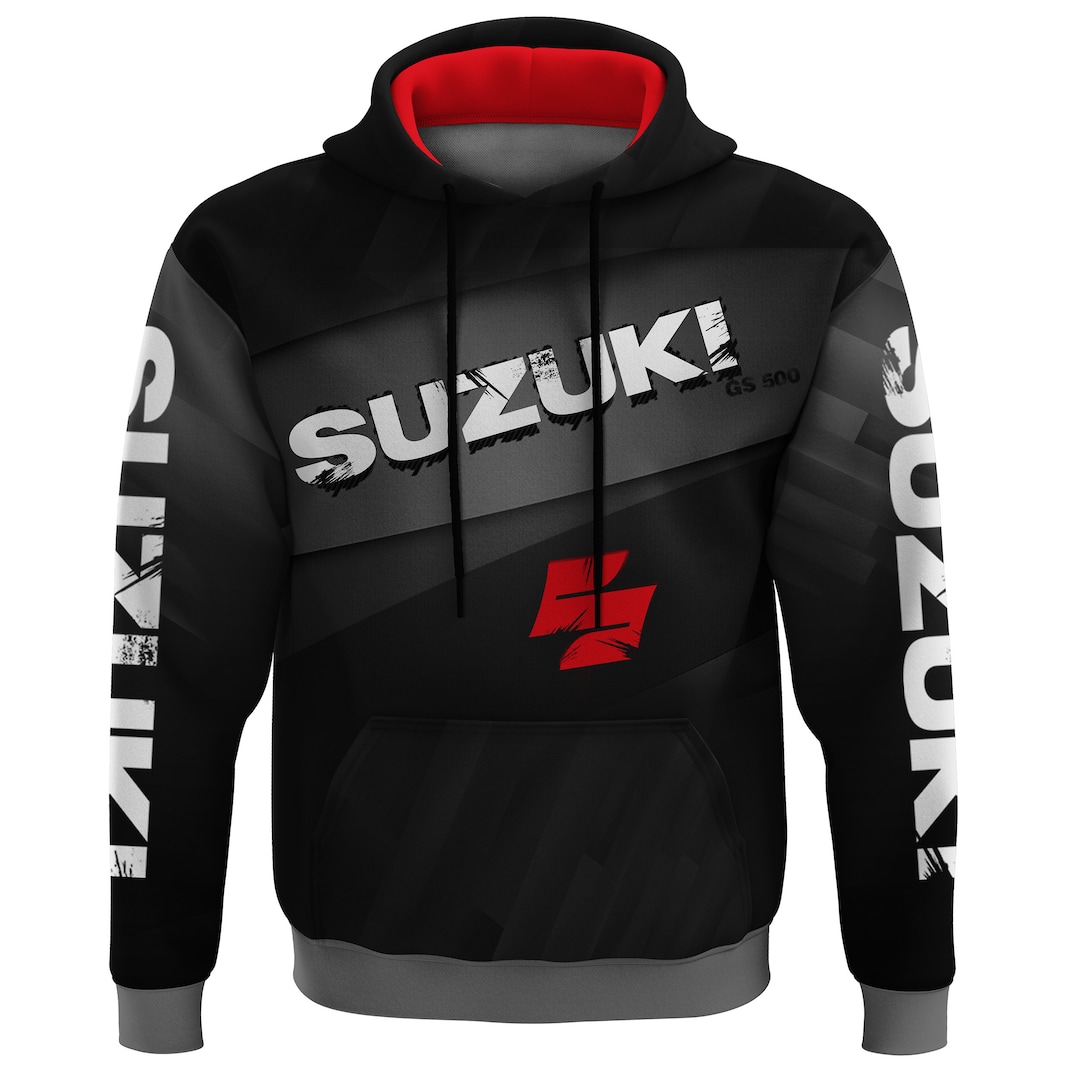 3D Printed All-over SUZUKI MOTORS Sweatshirt Hoodie Custom - Etsy