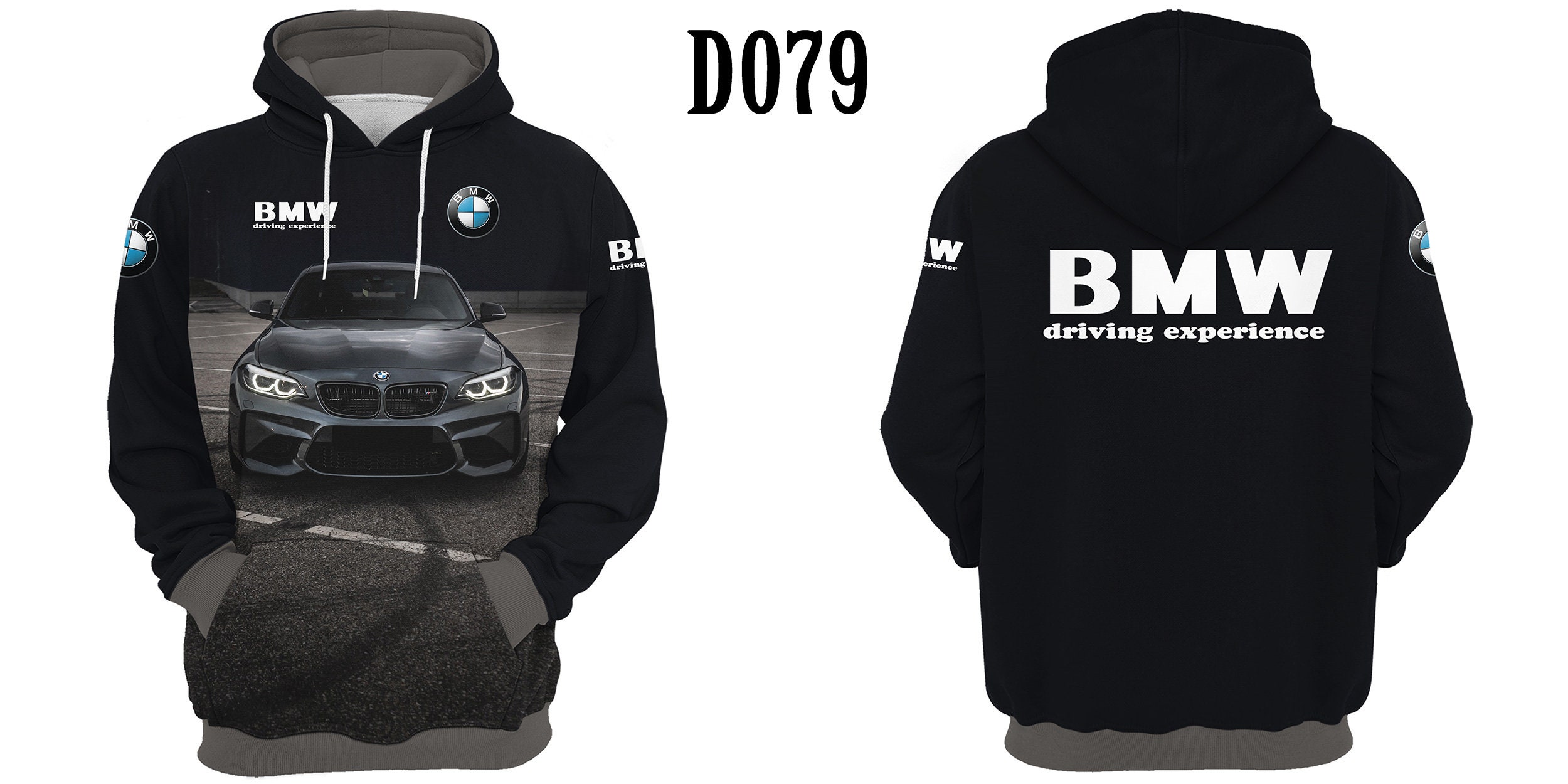 3D Printed All-over BMW MOTOR Sweatshirts Hoodies Custom - Etsy