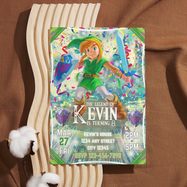 Zelda Birthday Party - Etsy