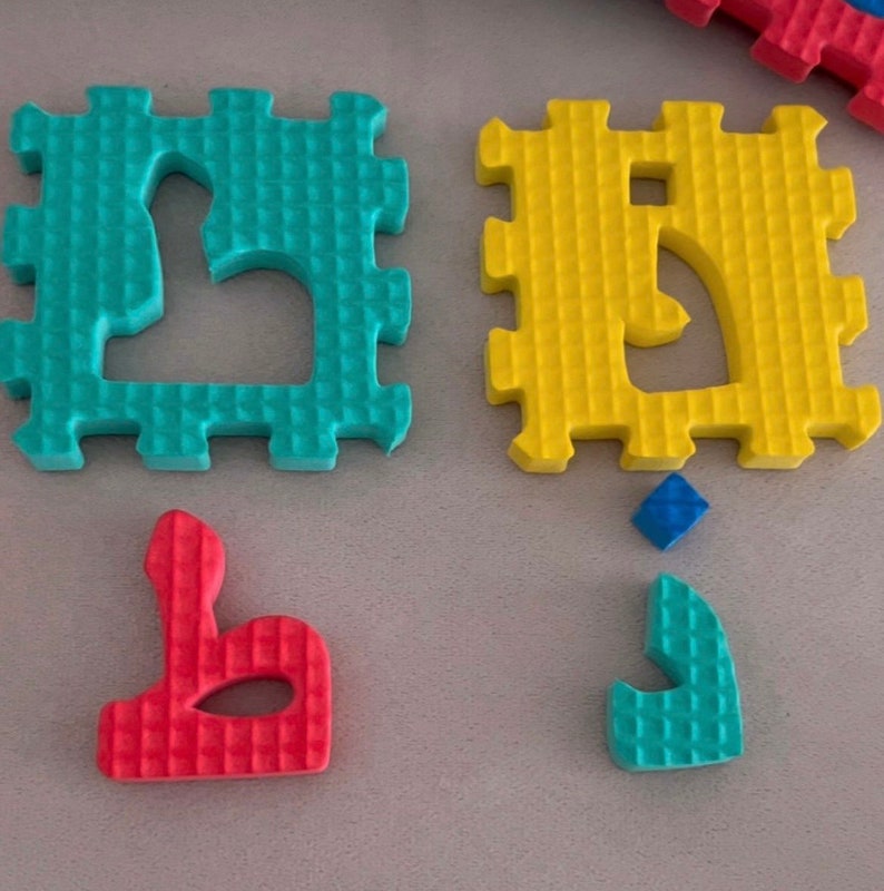 Foam Mat Arabic Alphabet Letters Montessori Islam for Children - Etsy