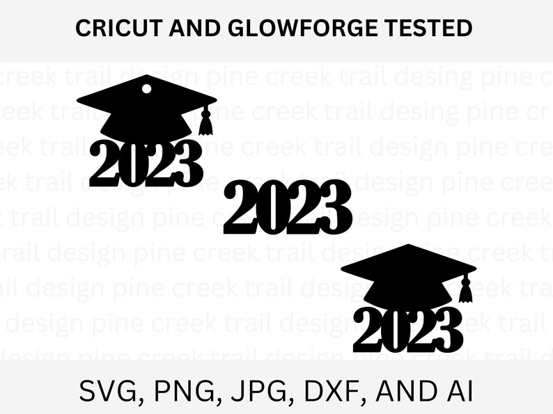 2023 Graduation Cap Laser Cut File for Glowforge/graduation SVG for ...