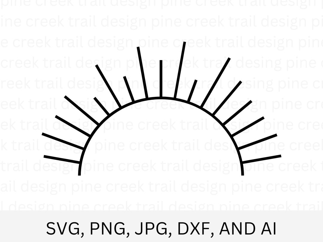 Boho Sun Svg/sun SVG Cut File/sun Rays Svg/sunshine Nursery Sign ...