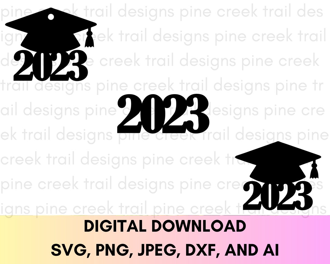 2023 Graduation Cap Laser Cut File for Glowforge/graduation - Etsy