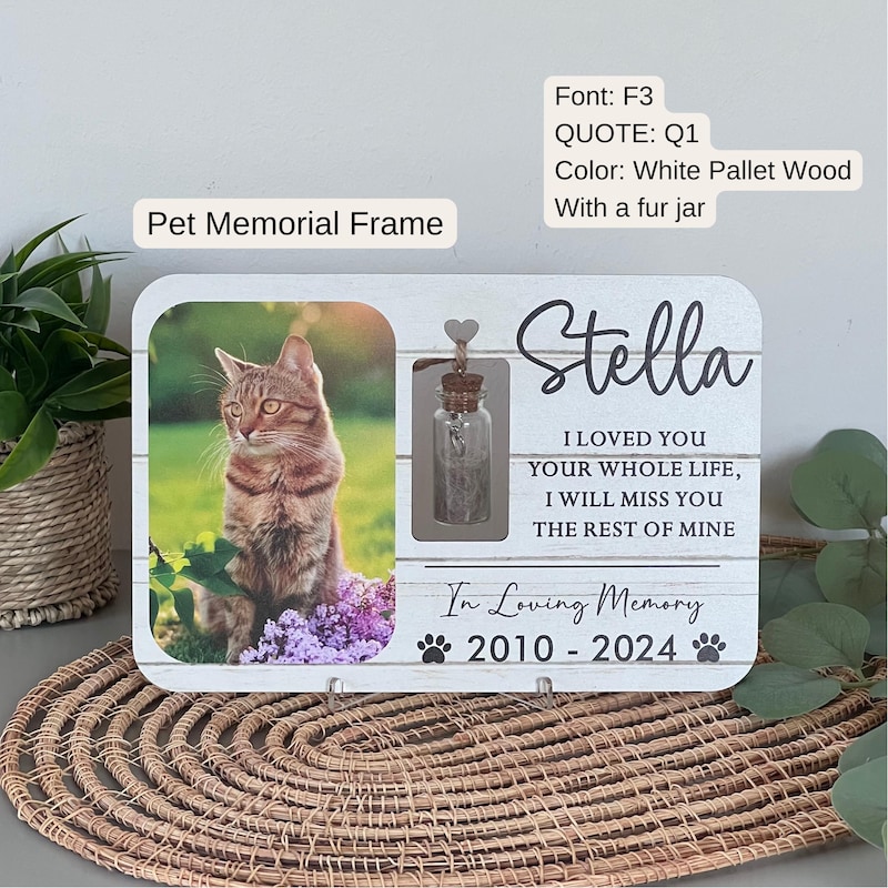 Cat Memorial Gift Foot - 60+ Gift Ideas for 2025