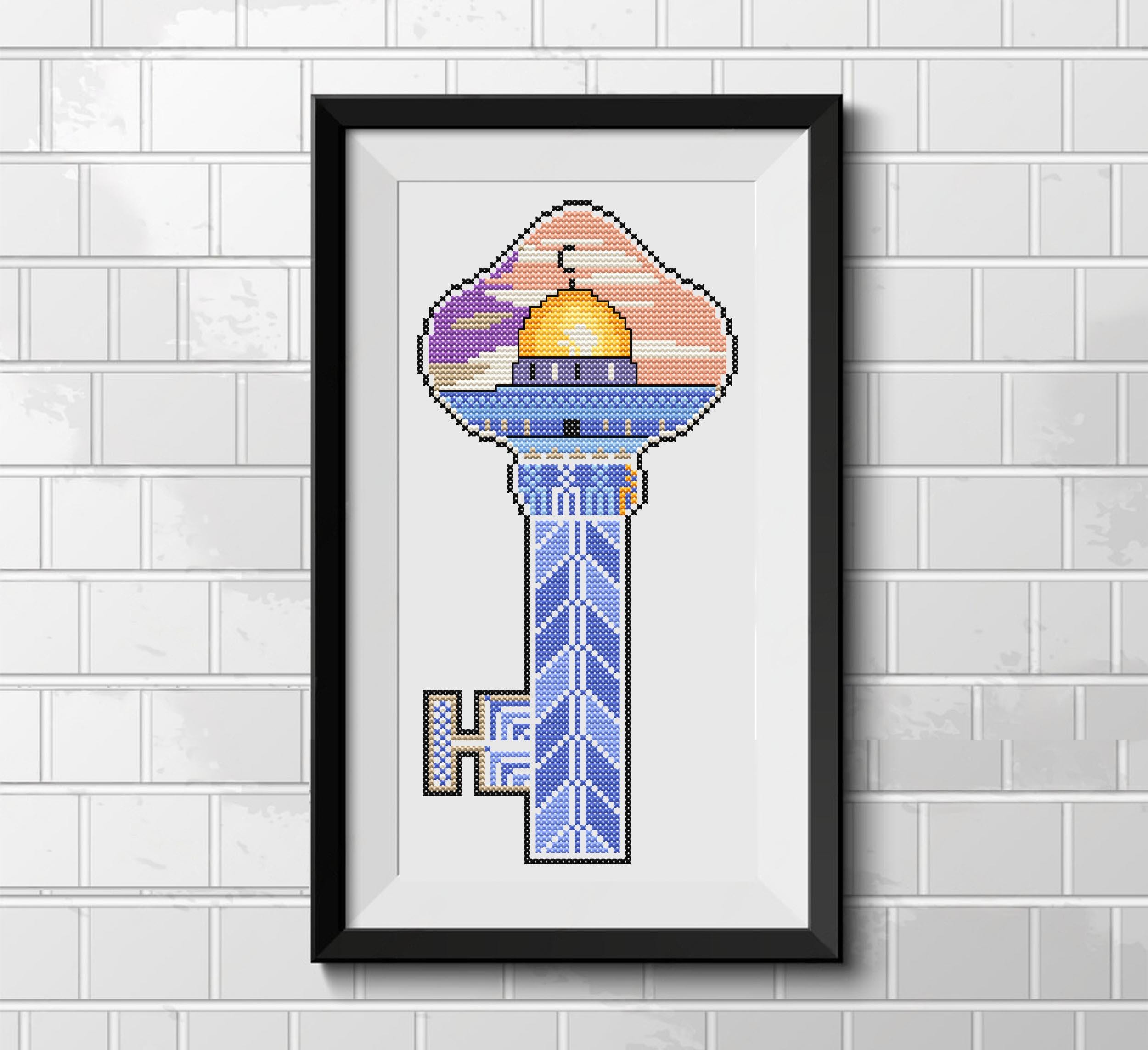 Key of Palestine Tatreez Pattern Al Aqsa Palestinians Tatreez Pattern ...