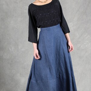 Women Skirt Pattern Easy Skirt Pattern Maxi Skirt Sewing Pattern Flared ...