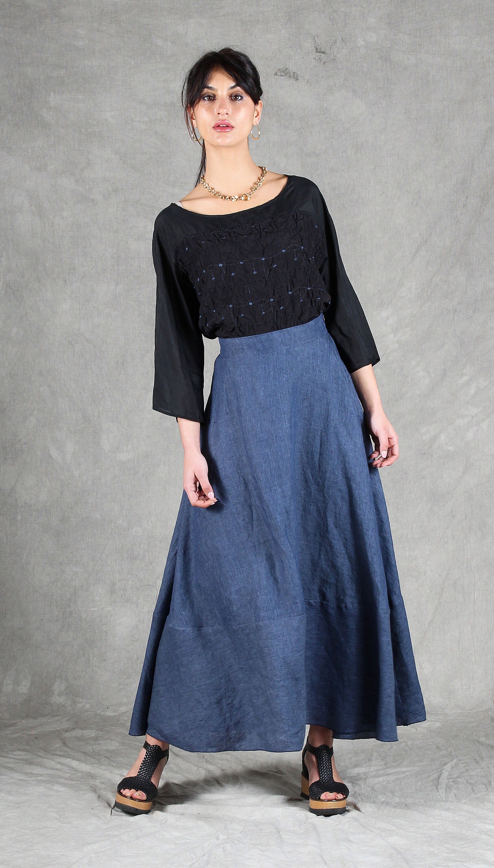 Women Skirt Pattern Easy Skirt Pattern Maxi Skirt Sewing Pattern Flared ...