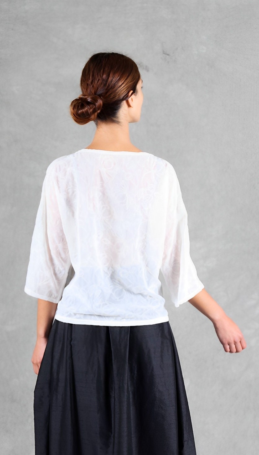 Top Sewing Pattern Blouse Sewing Pattern Japanese Sleeve - Etsy Australia