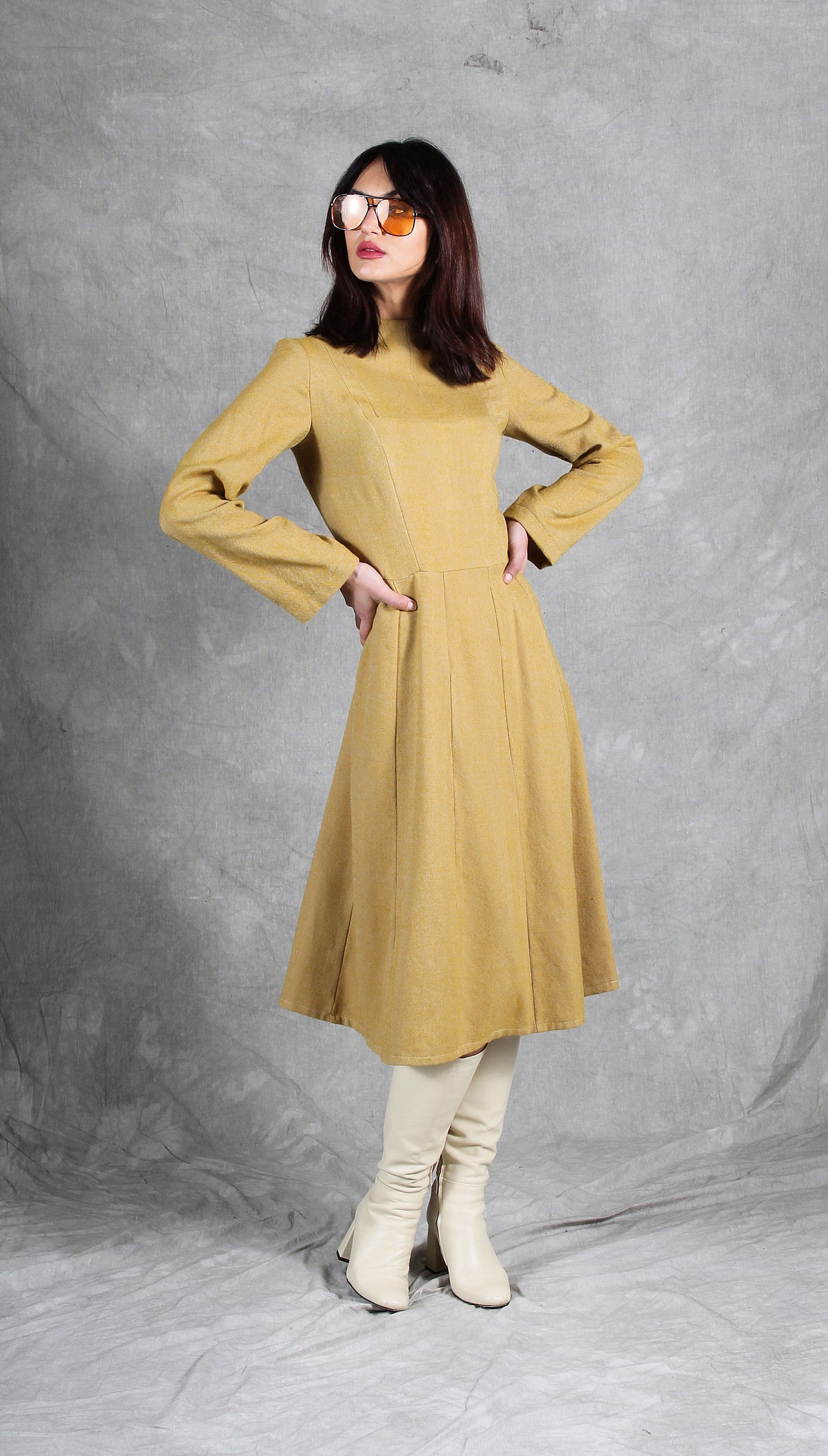 Dress Sewing Pattern Flared Dress Pattern Paneled Dress Pattern Semi ...