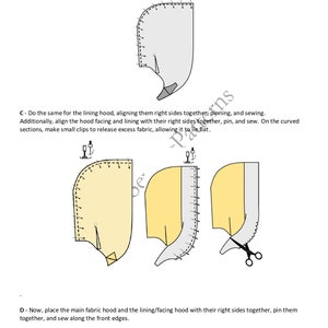 Hooded Coat Pattern | Winter Coat Pattern | Long Coat Sewing Pattern ...