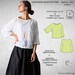 Japanese Coat Sewing Pattern Coat Sewing Pattern Kimono Coat Sewing ...