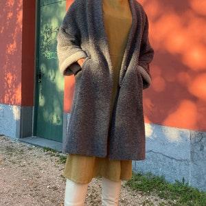 Women Coat Pattern | Winter Coat Pattern | Long Coat Sewing Pattern ...