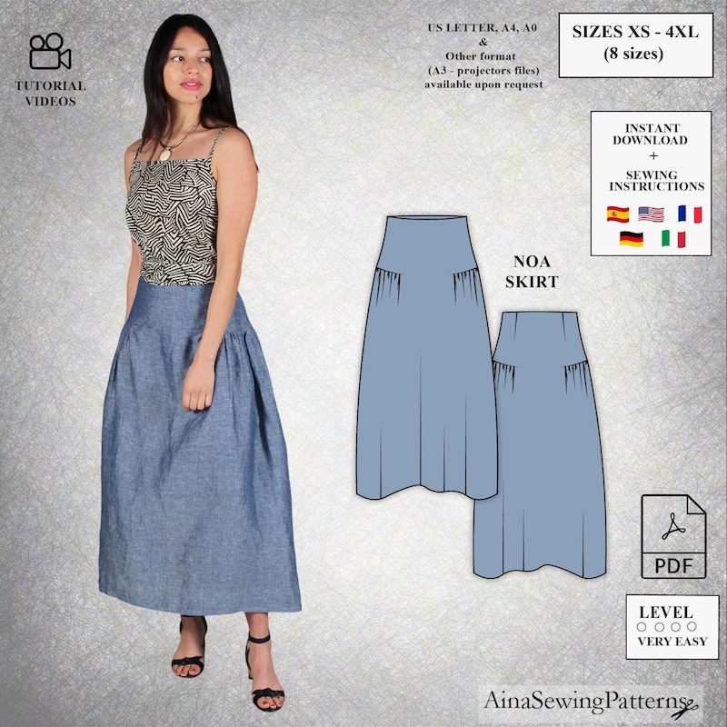 AinaSewingPatterns - Etsy