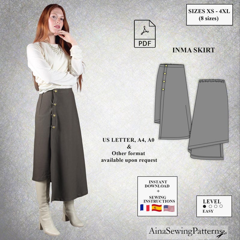 AinaSewingPatterns - Etsy