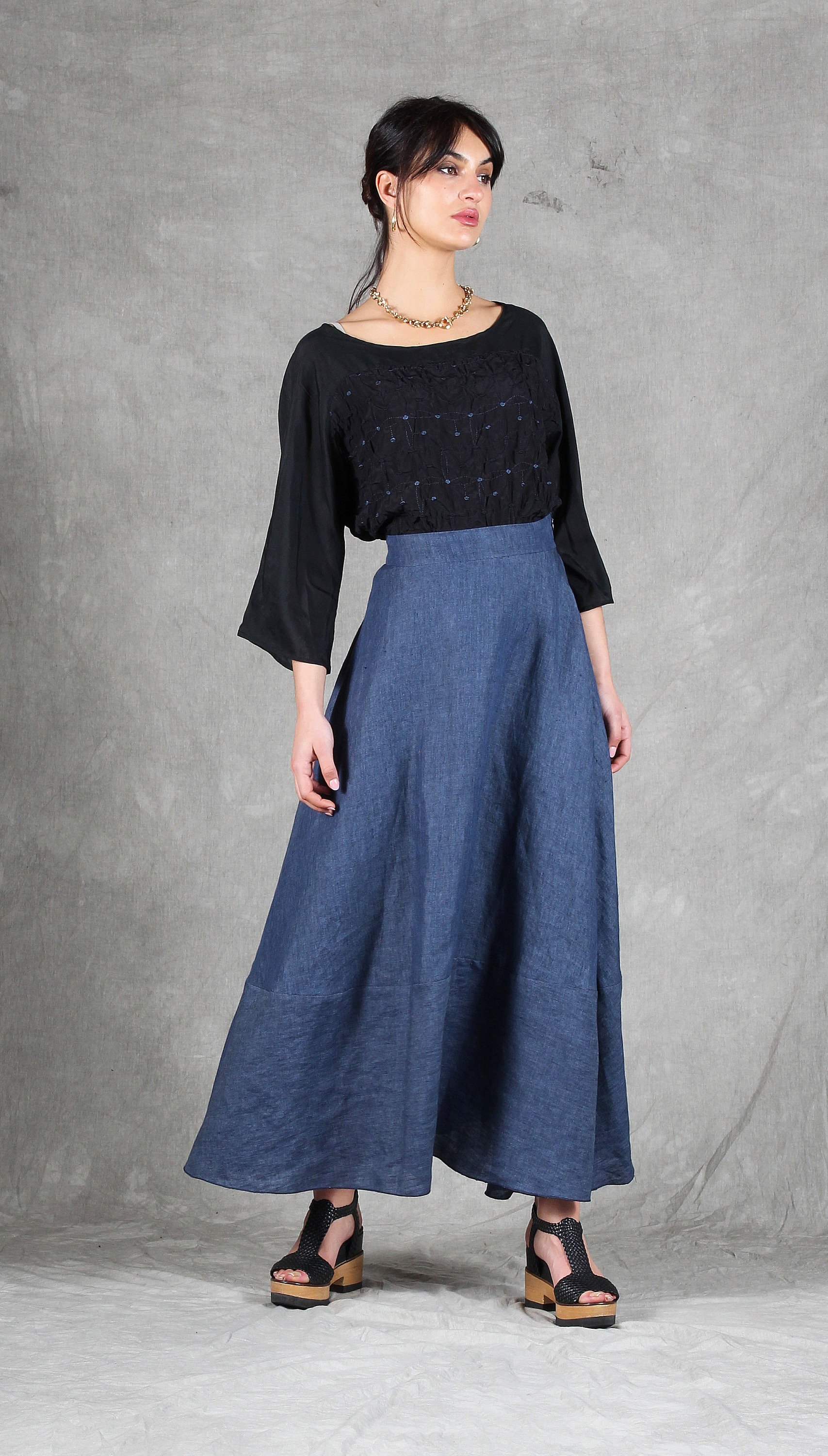 Women Skirt Pattern Easy Skirt Pattern Maxi Skirt Sewing Pattern Flared ...