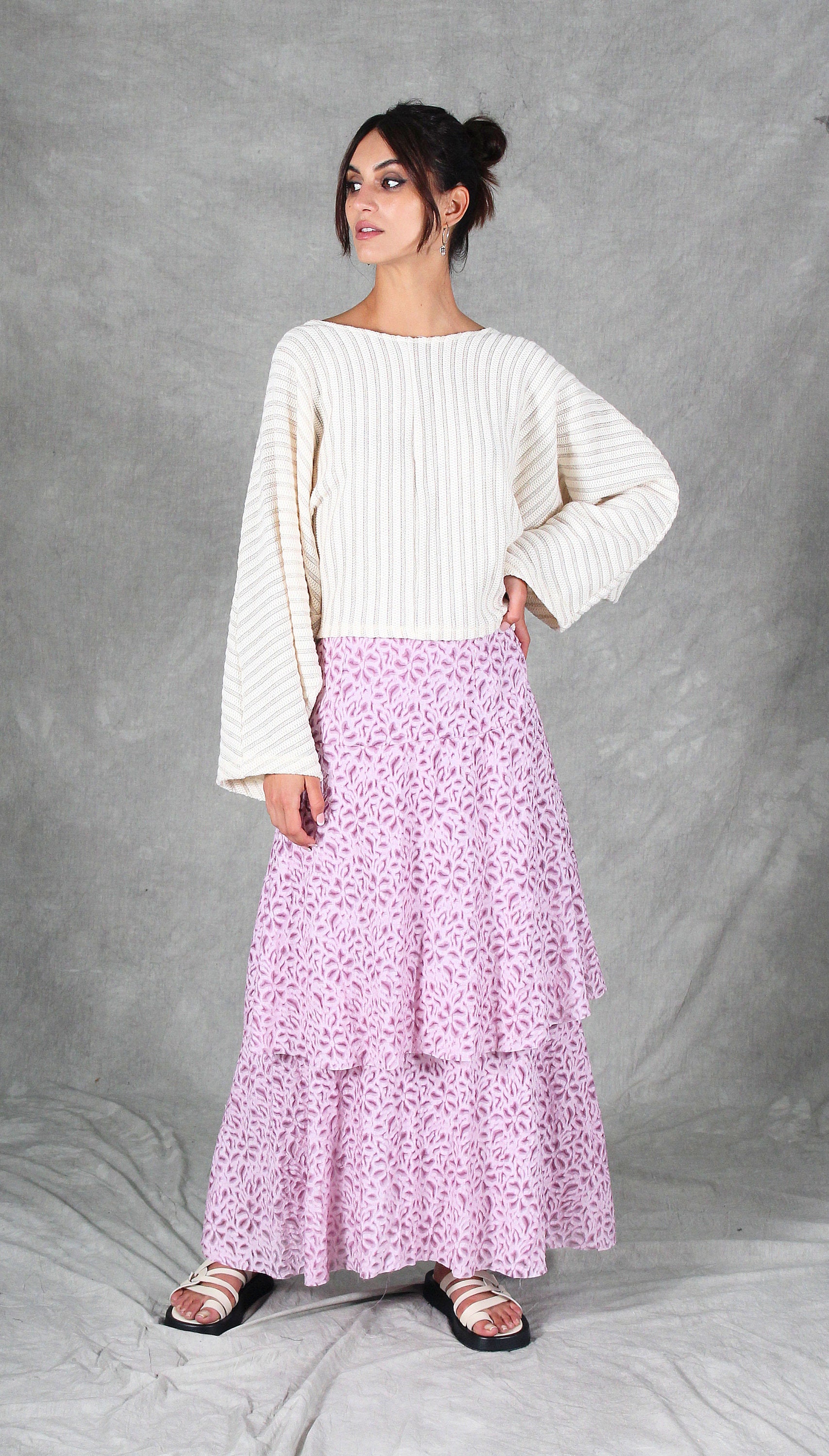 Ruffled Skirt Sewing Pattern | Summer Skirt Sewing Pattern | Boho Skirt ...