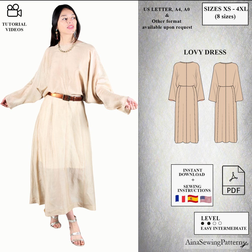 AinaSewingPatterns - Etsy