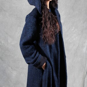 Hooded Coat Pattern | Winter Coat Pattern | Long Coat Sewing Pattern ...