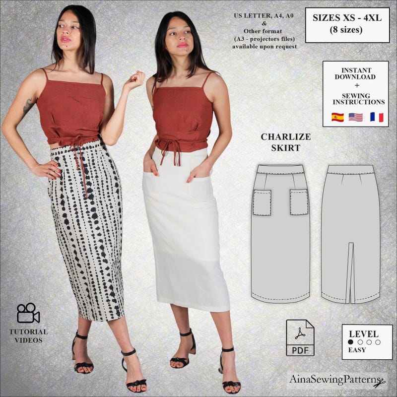 AinaSewingPatterns - Etsy