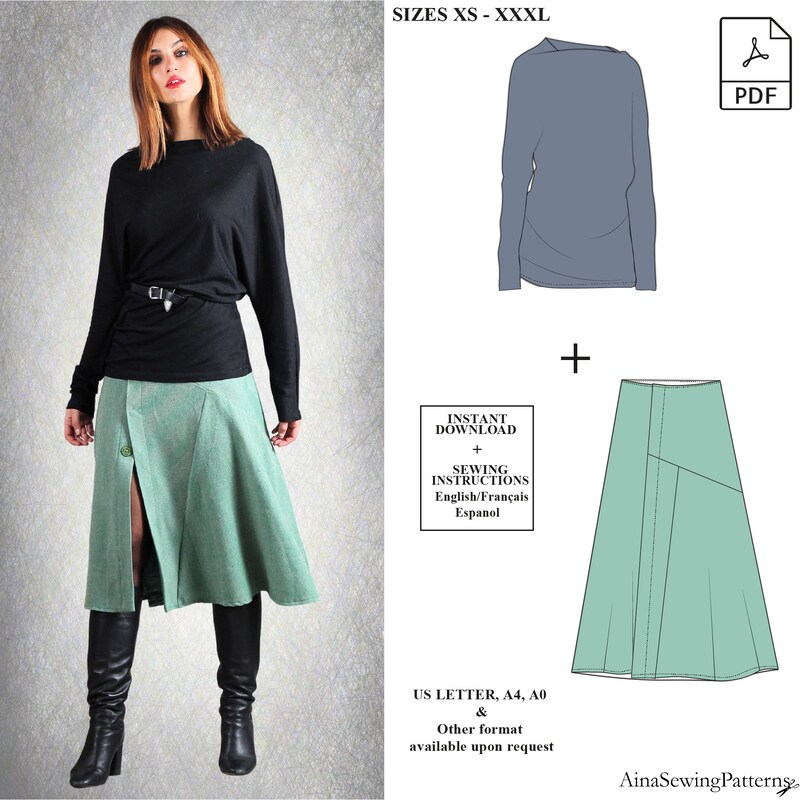 AinaSewingPatterns - Etsy