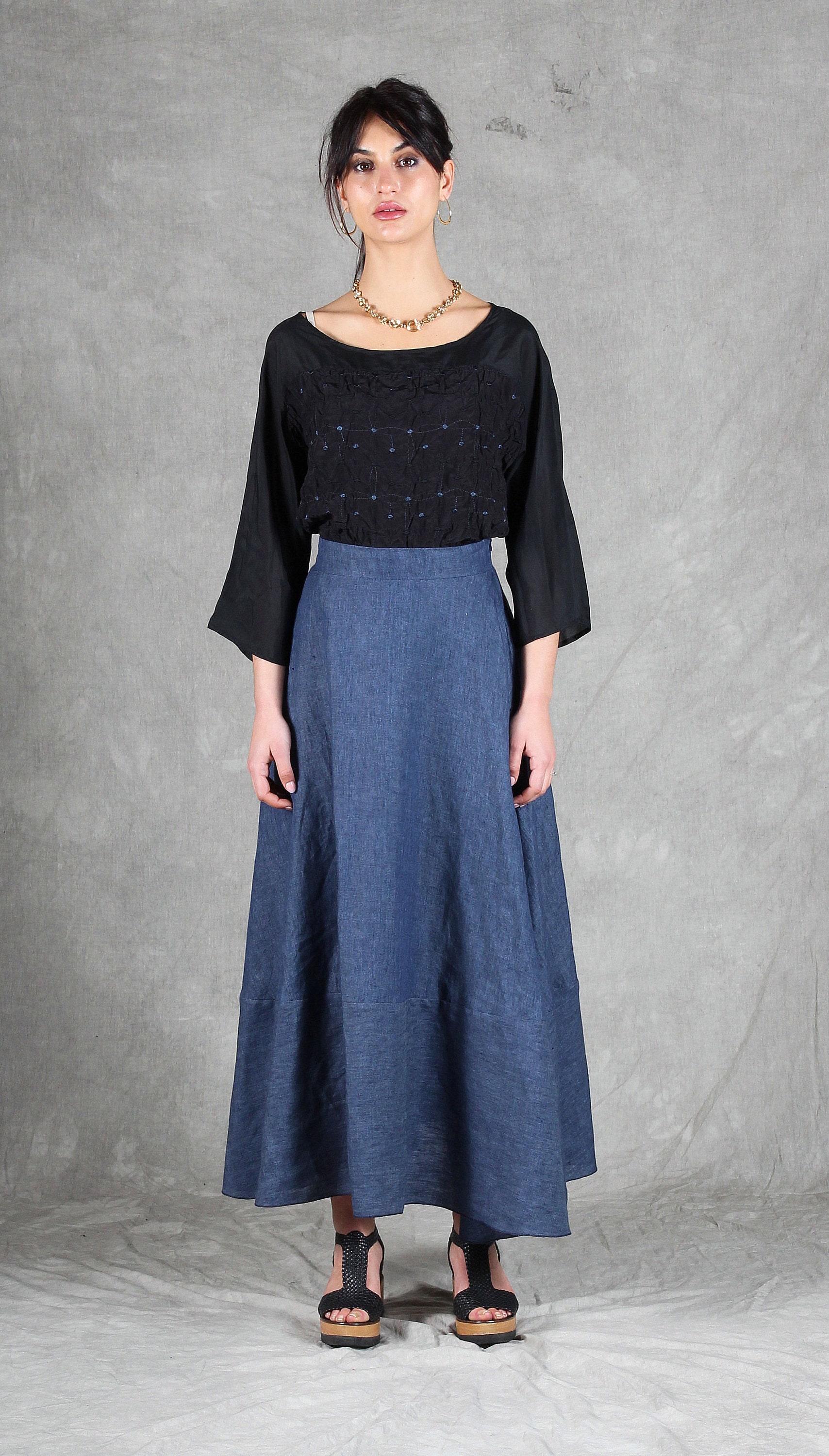 Women Skirt Pattern Easy Skirt Pattern Maxi Skirt Sewing Pattern Flared ...