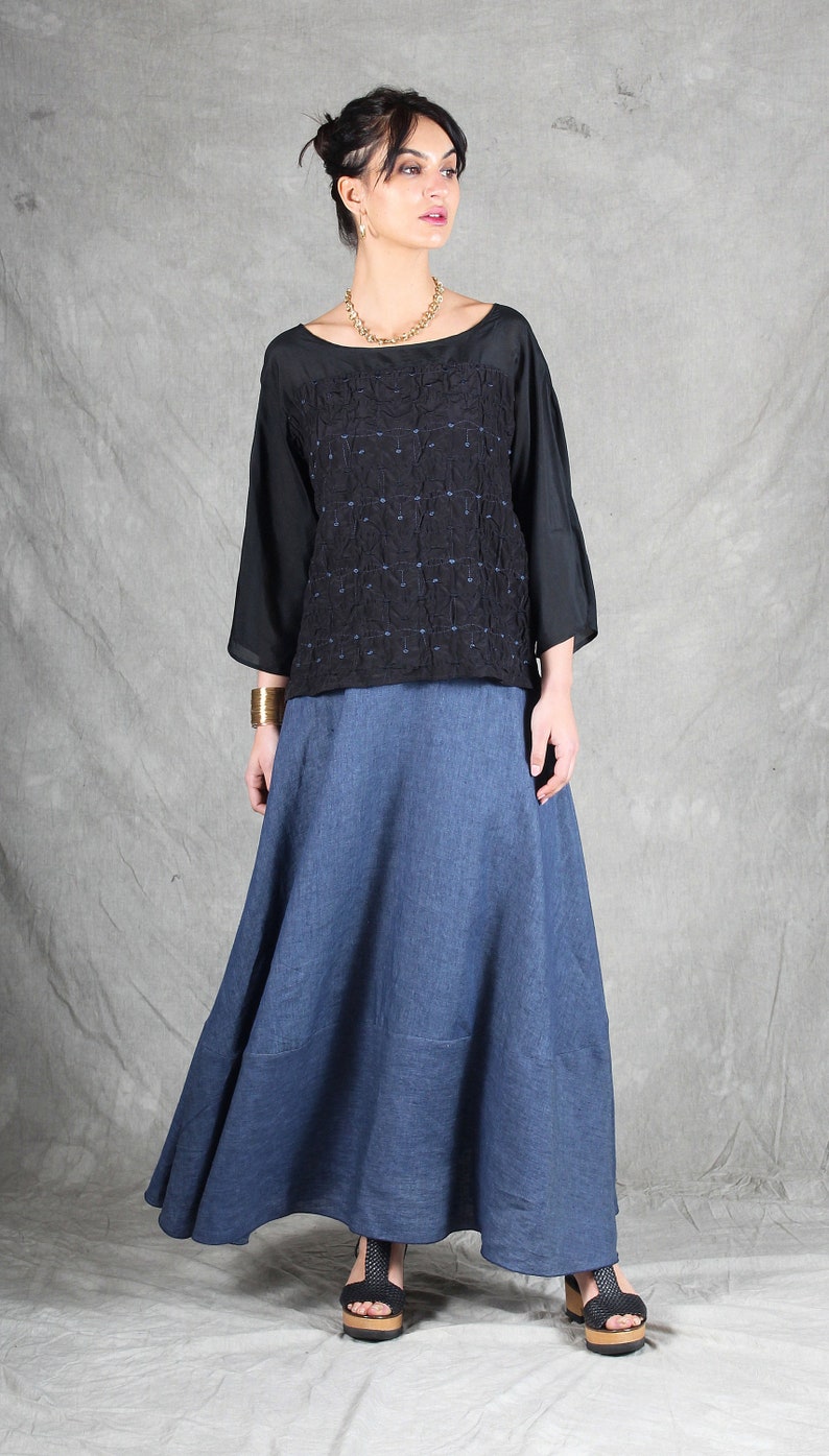 Women Skirt Pattern Easy Skirt Pattern Maxi Skirt Sewing Pattern Flared ...