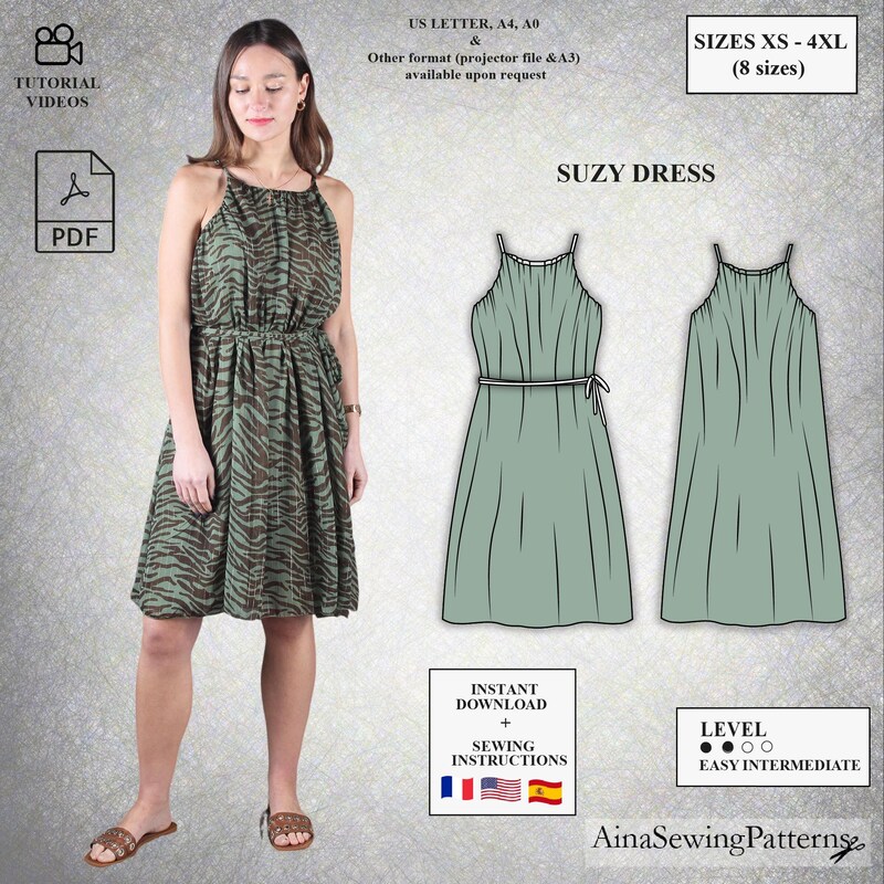 AinaSewingPatterns - Etsy