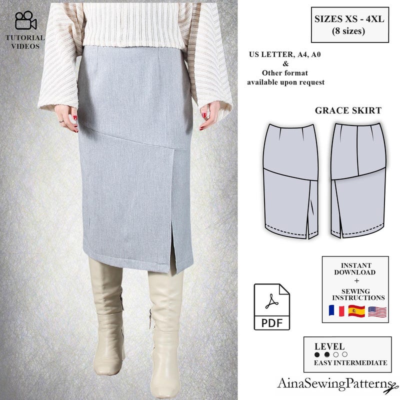 AinaSewingPatterns - Etsy