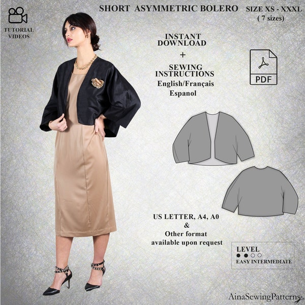 Japanese Sewing Pattern Jacket - Etsy