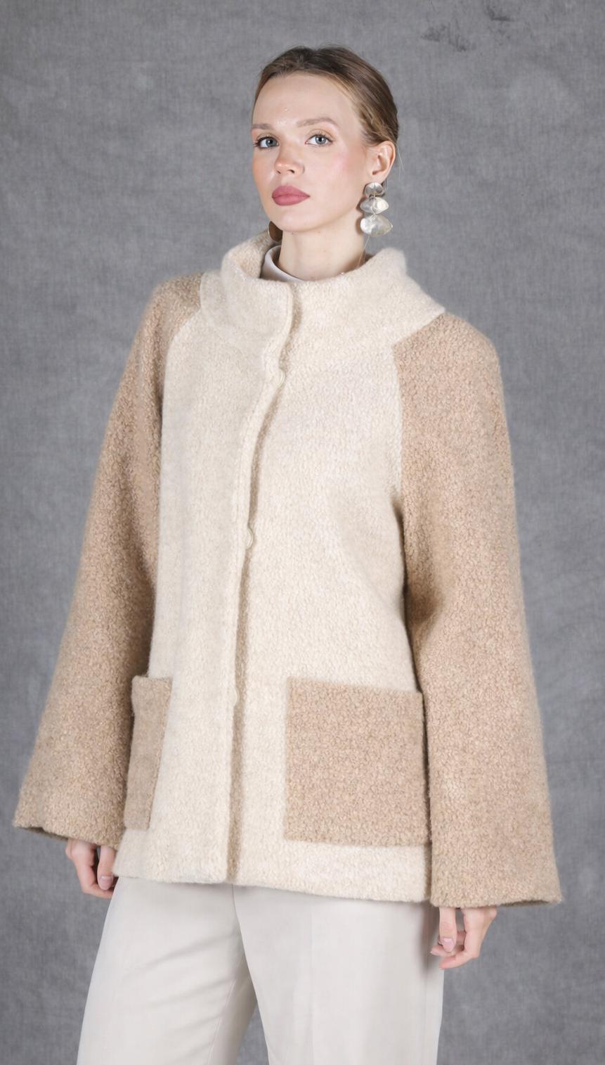 Women Jacket Pattern | Winter Coat Pattern | Raglan Coat Sewing Pattern ...