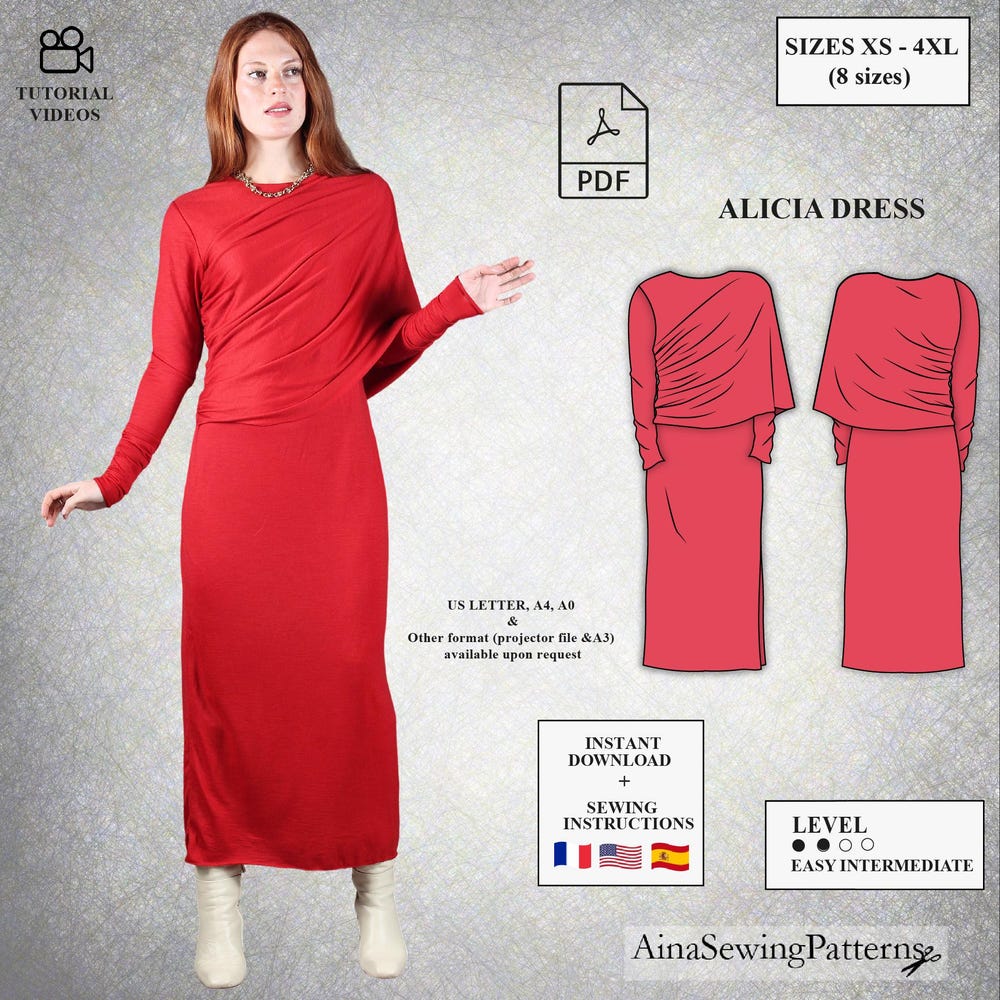 AinaSewingPatterns - Etsy