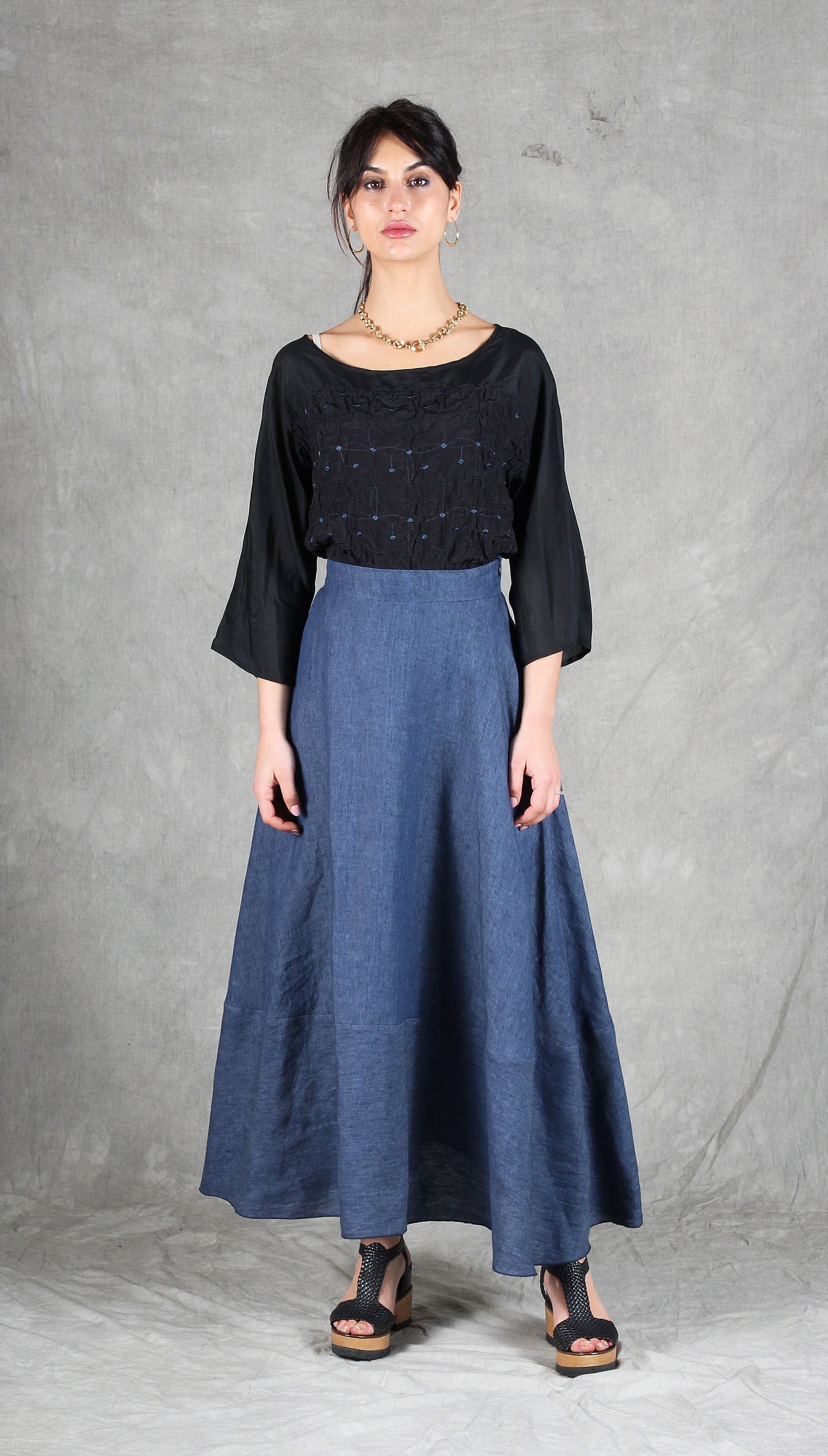 Women Skirt Pattern Easy Skirt Pattern Maxi Skirt Sewing Pattern Flared ...