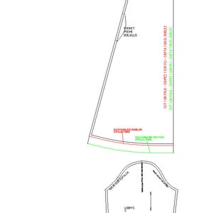 Hooded Coat Pattern | Winter Coat Pattern | Long Coat Sewing Pattern ...