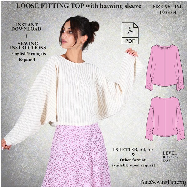 Batwing Shirt - Etsy