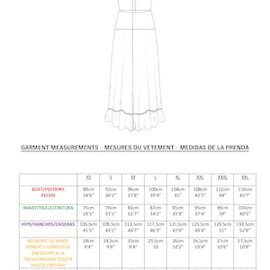 Summer Dress Sewing Pattern | Maxi Dress Sewing Pattern | Long Dress ...