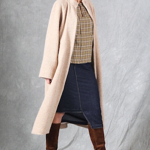 Women Coat Pattern | Winter Coat Pattern | Long Coat Sewing Pattern ...